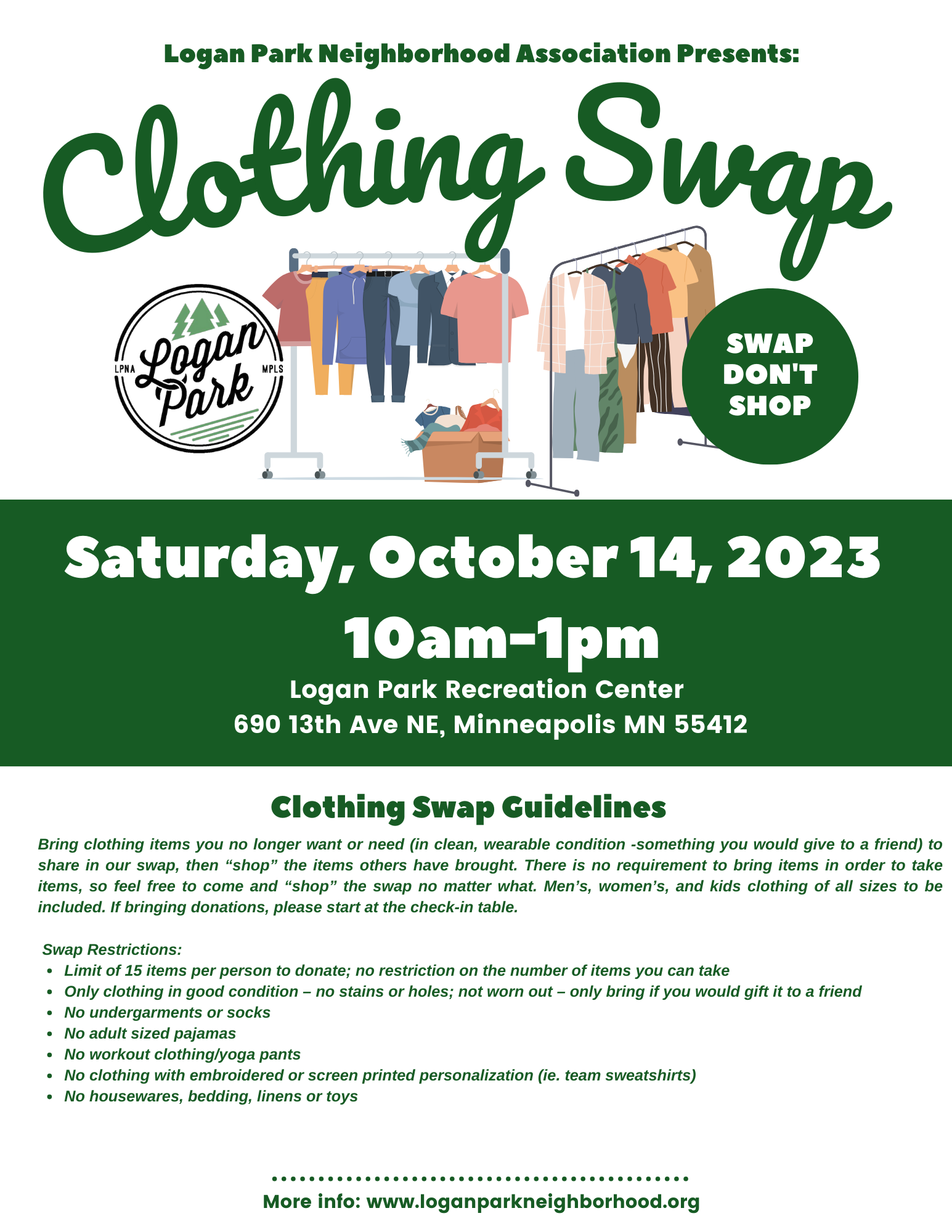 LPNA Clothing Swap